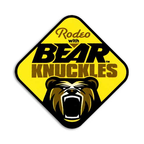Rodeo w/ Bear Knuckles Sticker (3")